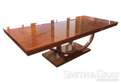 Custom made extension dining table leaf storage - SMITH & GRAY