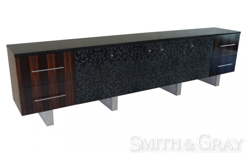 Custom Made Granite Top Buffet - SMITH & GRAY